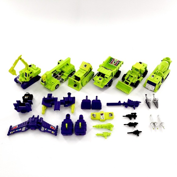 Toys | Vtg 1985 Transformers G1 Constructicons Devastator Near Complete ...